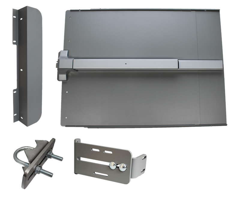 Lockey ED-41 EDGE Value Panic Shield Kit With PB1100 Panic Bar – Lockey ...